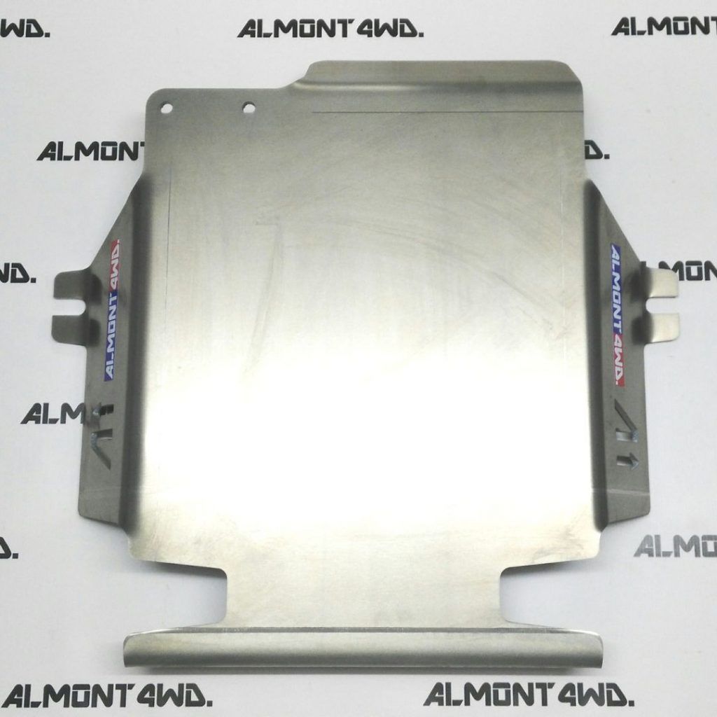 Rear differential locker skid plate Mitsubishi Pajero V80-V90